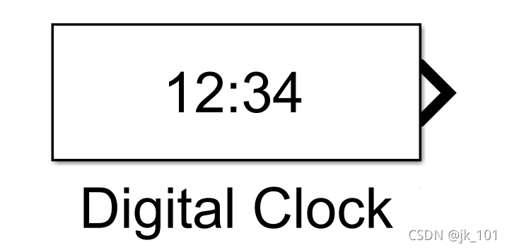 Simulink仿真模块 - Digital Clock_simulink digital clock-CSDN博客