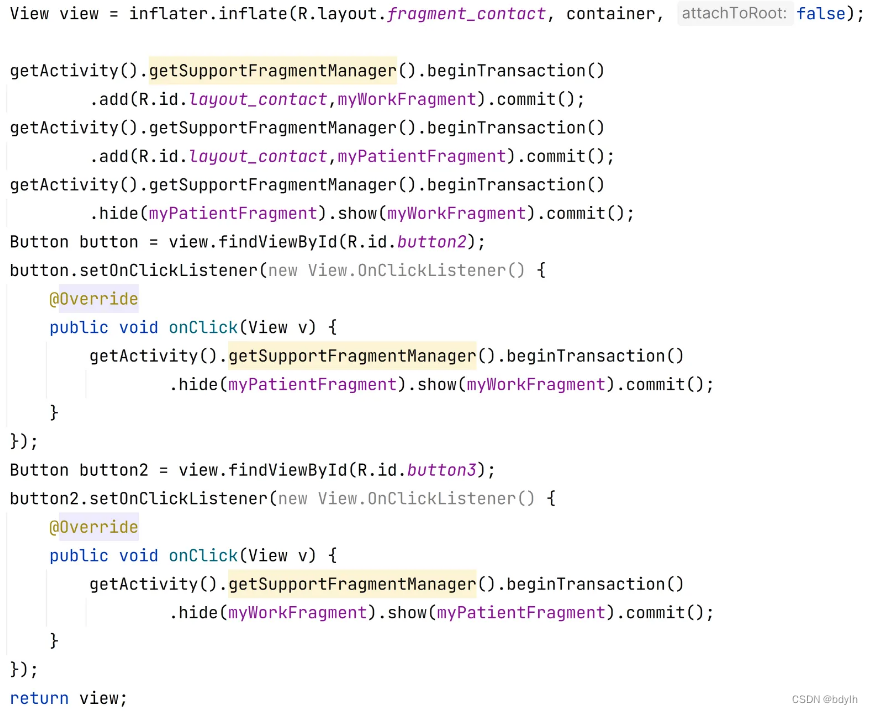 怎样实现嵌套Fragment-CSDN博客