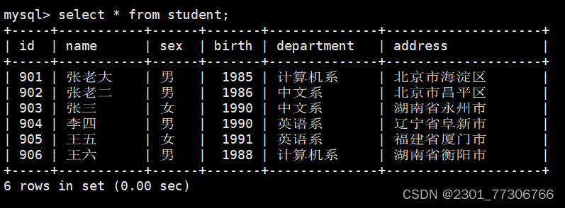 MySQL第三次作业-多表查询_select name,score from 表1,表2 where (表1.字段=表2.字段 an-CSDN博客