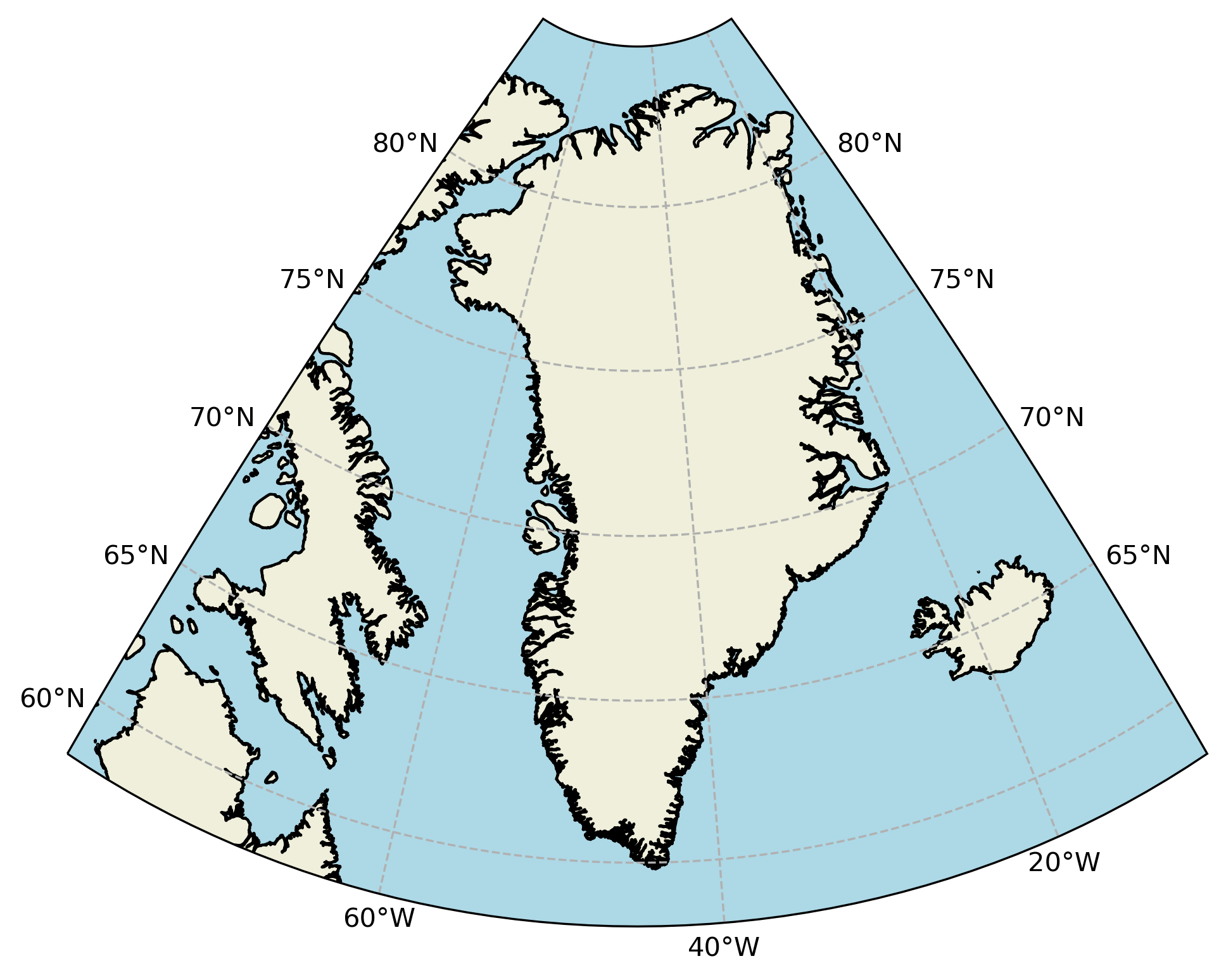 Python | 非规则矩形投影&添加斑马线边框_ax.gridlines-CSDN博客