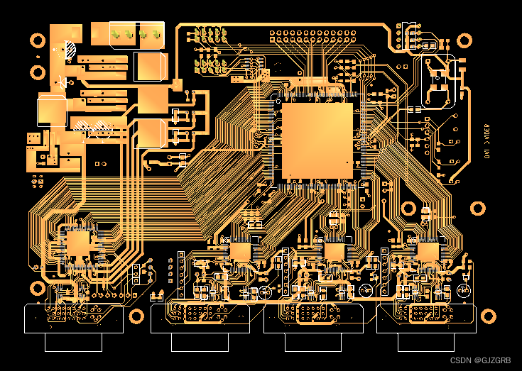 基于CYCLONE EP1C6 FPGA +RTL8208B+TFP410设计的DVI分配器 protel99SE 硬件(原理图+PCB ...