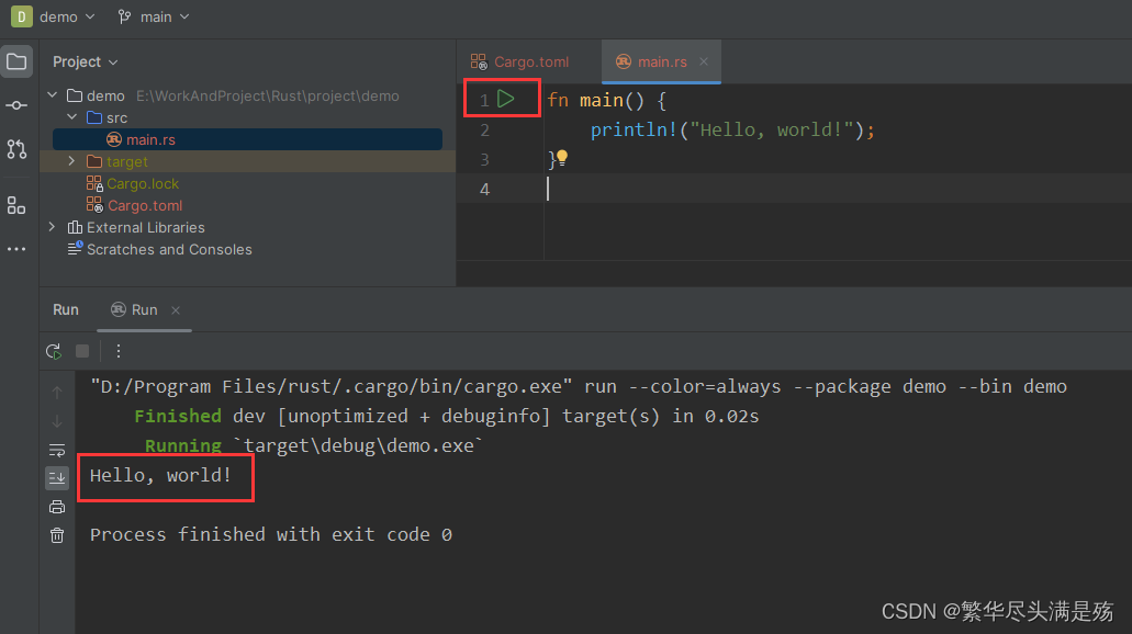 Windows安装配置Rust（附CLion配置与运行）_cline新建rust项目-CSDN博客