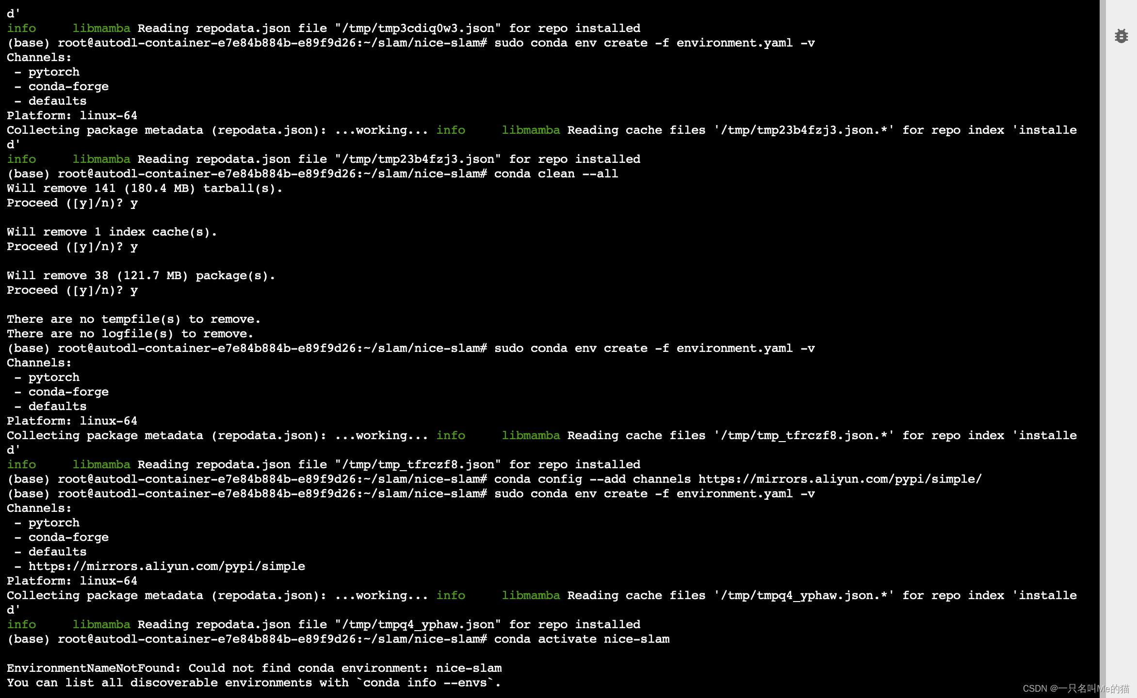 服务器 conda update 失败解决方法-CSDN博客