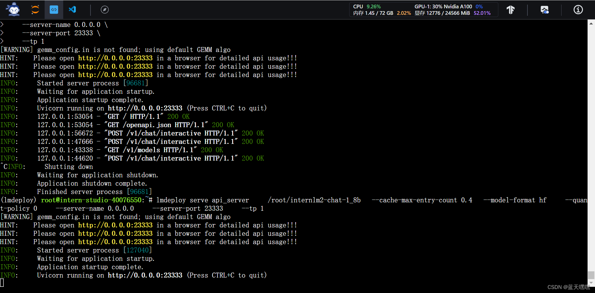 书生浦语LMDeploy量化部署LLM和VLM实践_书生浦语vlm-CSDN博客