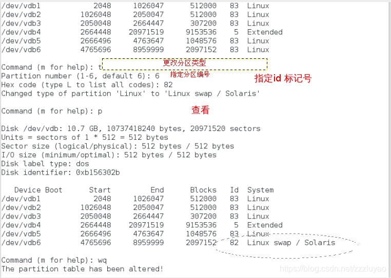 linux 磁盘分区与磁盘配额_fdisk 分区类型编号-CSDN博客