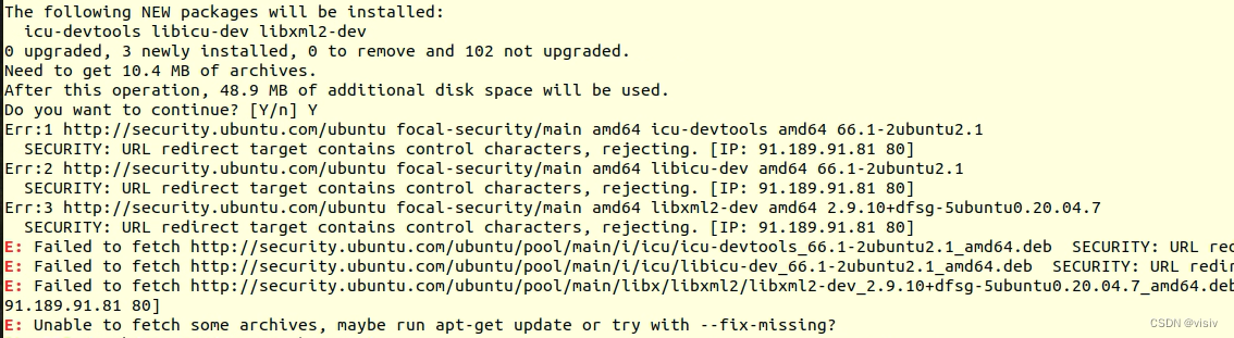 ubuntu20.04 安装lib-xml2失败问题(No package ‘libxml-2.0‘ found)_no package 'libxml-2.0' found-CSDN博客