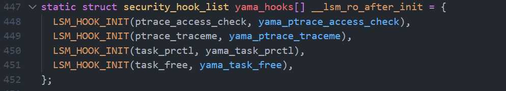 Linux安全模块（LSM）入门及Yama源码分析_linux yama-CSDN博客