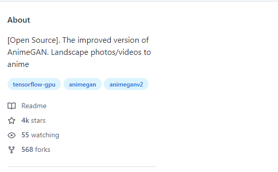4K Star , Github上照片转漫画最强项目_github 照片转动漫-CSDN博客