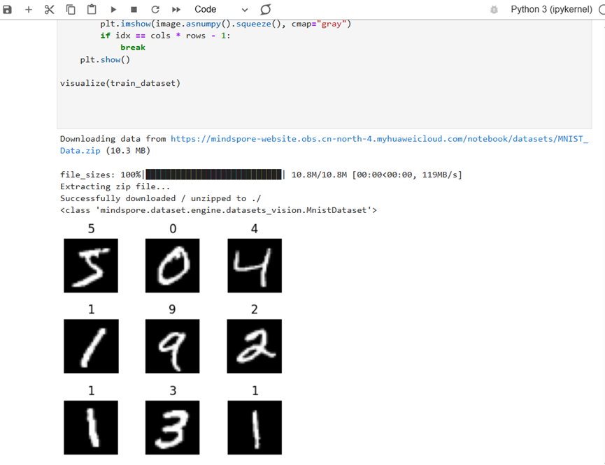 昇思MindSpore学习心得入门-数据集Dataset-CSDN博客