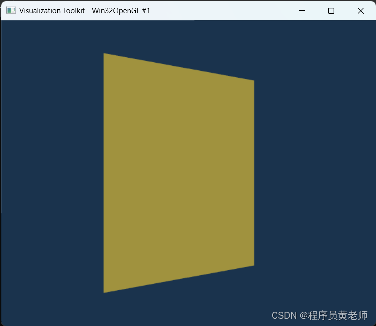 六、VTK创建平面vtkPlaneSource_vtk中vtkplanesource插入平面-CSDN博客