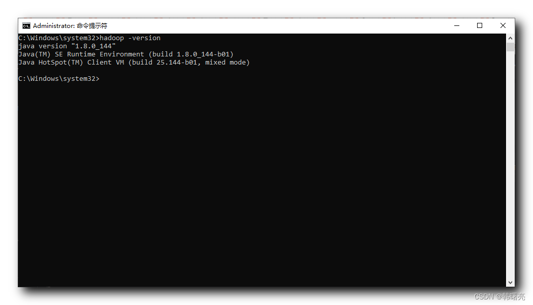 【错误记录】安装 Hadoop 运行环境报错 ( Error: JAVA_HOME is incorrectly set. Please update xxx\hadoop-env.cmd ...