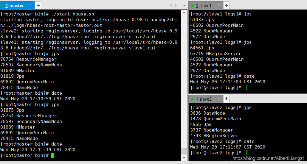 HMaster、HRegionServer无法启动的一些解决办法_hbase failed initialize of region-CSDN博客