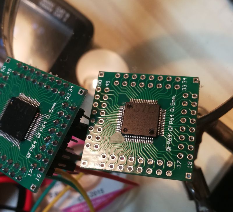 焊接LQFP48 和 LQFP64 封装的芯片的记录-CSDN博客