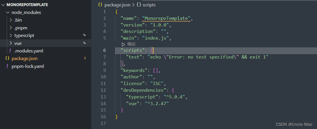pnpm搭建monorepo环境_pnpm init-CSDN博客