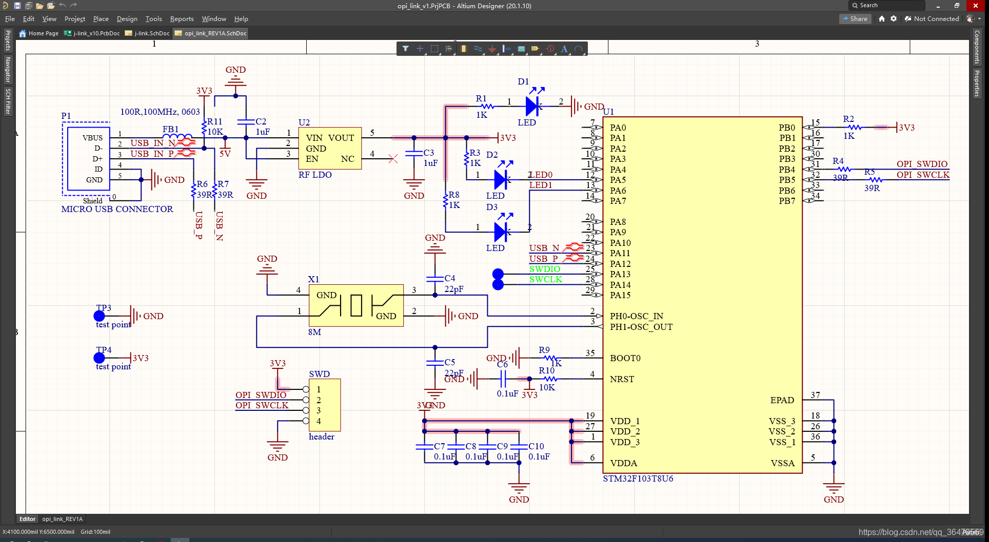 Opi-Link项目记录（DIY版开源CMSIS-DAP仿真器）（一）_diy cmsis dap-CSDN博客