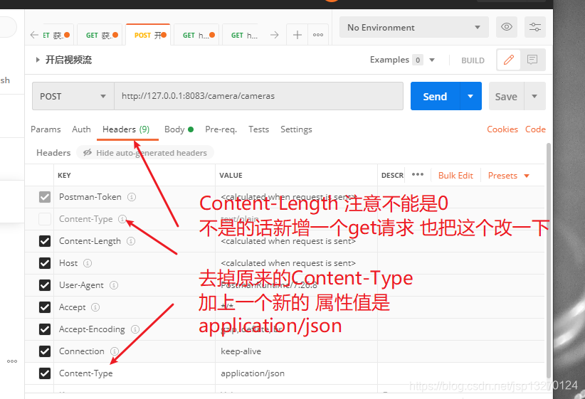 Postman post 请求415错误 message“: “Content type ‘application/octet-stream‘ not supported“_postman ...