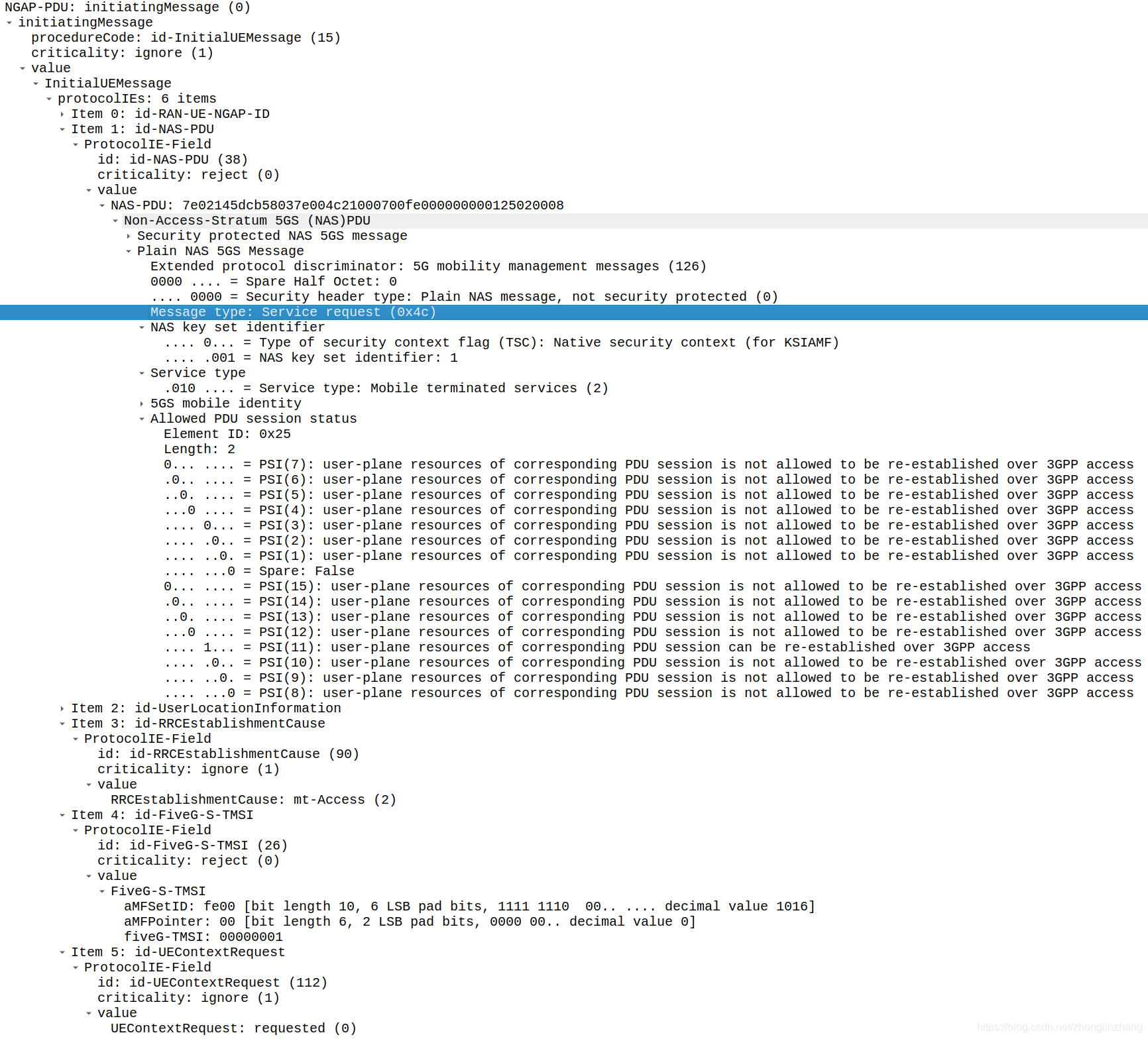 【5G核心网】 free5gc Network Triggered Service Request源码分析_mobile terminated ...