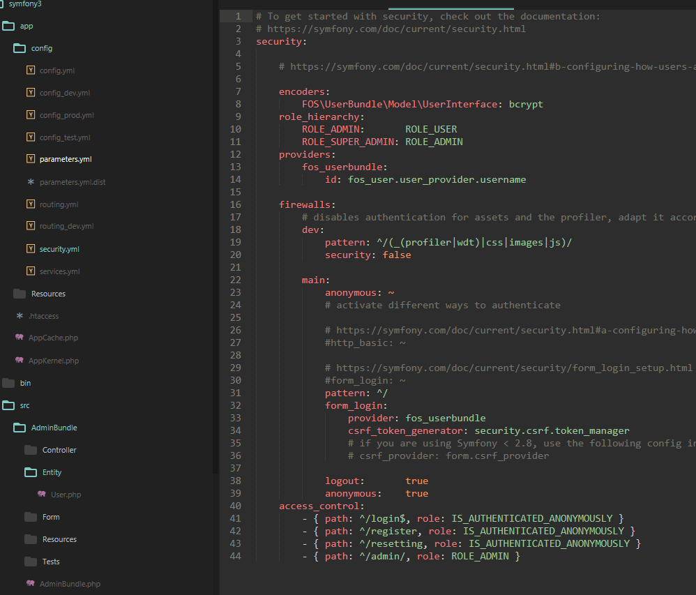 Symfony FOSUserBundle用户登录验证-CSDN博客