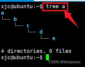【Linux】Linux 系统编程——tree 命令_tree命令-CSDN博客