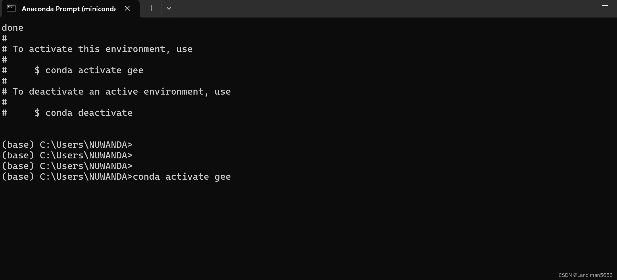 GEE学习笔记--windows下本地配置python开发环境_gee python-CSDN博客