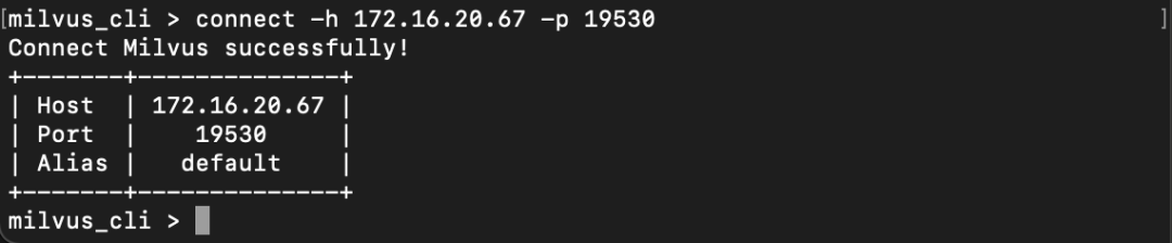 神器来袭，手把手教你使用 Milvus_cli_milvus教程-CSDN博客