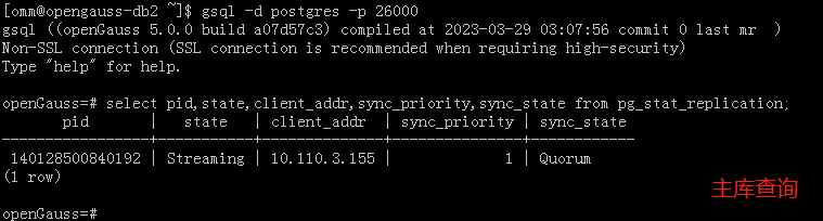 【我和openGauss的故事】openGauss 主备架构及同步复制模式理论学习与验证测试-CSDN博客