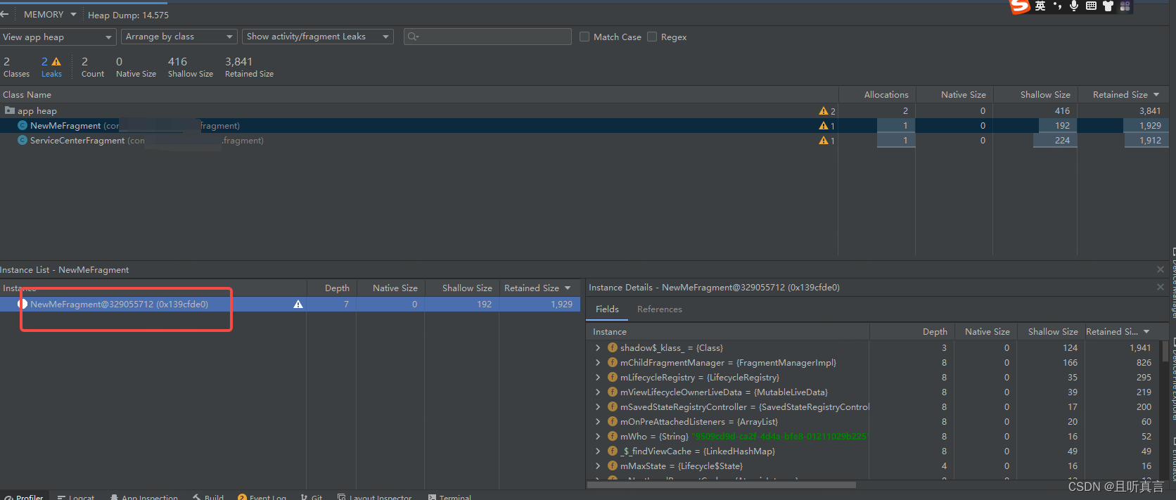 Android Studio Profiler 检查内存_capture heap dump-CSDN博客