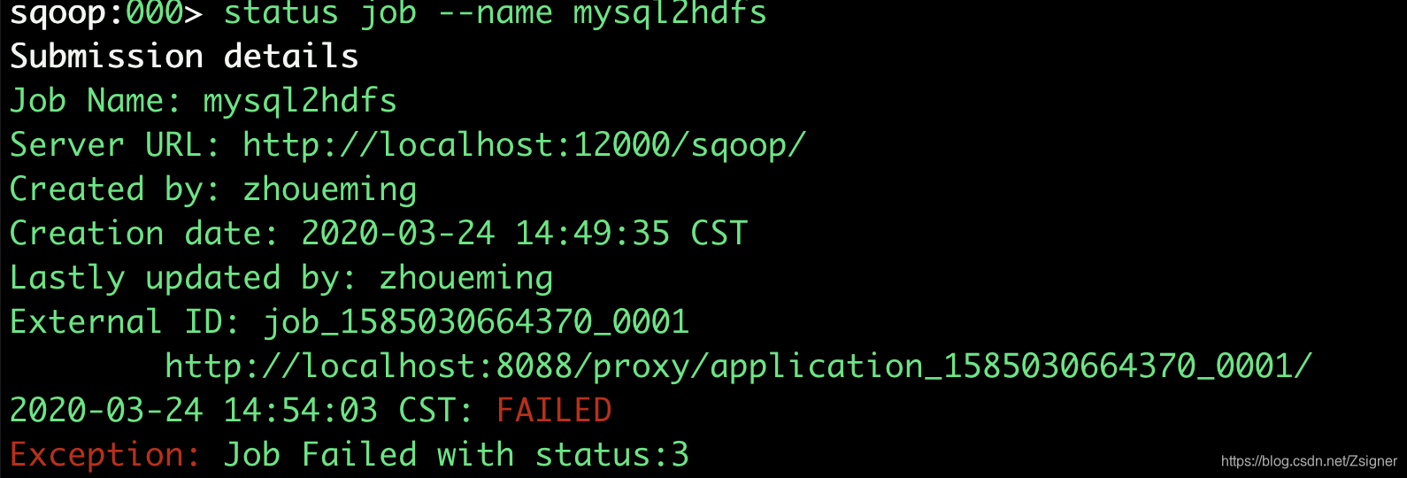 【SQOOP】sqoop：Exception: org.apache.sqoop.common.SqoopException Message: DRIVER_0002:Given job-CSDN博客