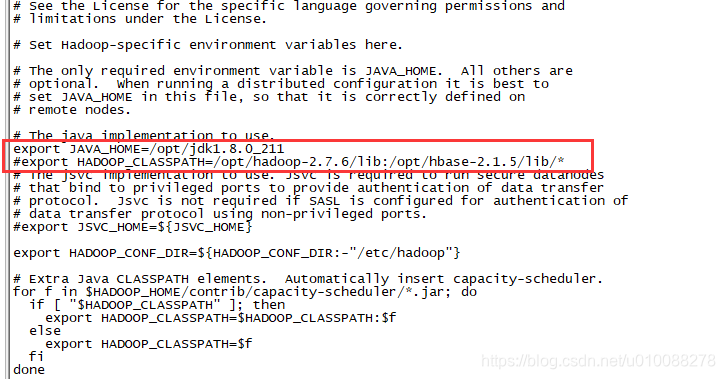 HBase运行jar，缺少java.lang.ClassNotFoundException：org.apache.hadoop.hbase.mapreduce.*_java.lang ...