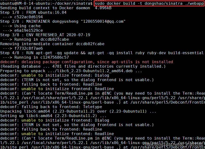 玩转Docker实战篇！使用Docker搭建Sinatra Web程序，附加介绍容器关联(Docker Networking、Docker链接)_sinatra应用程序-CSDN博客
