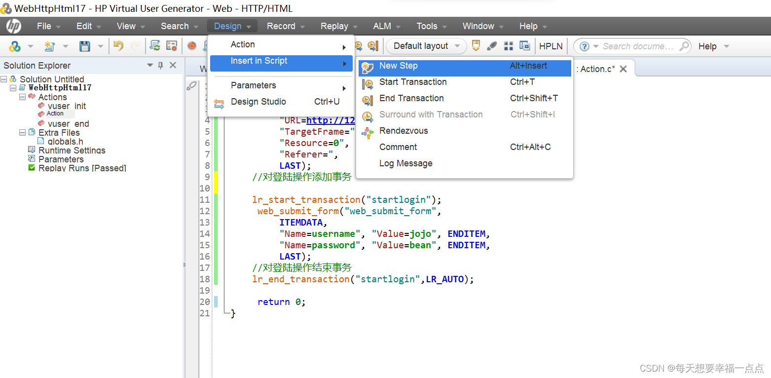 性能测试(二)----loadrunner工具的使用_loadrunner自动化测试工具。-CSDN博客