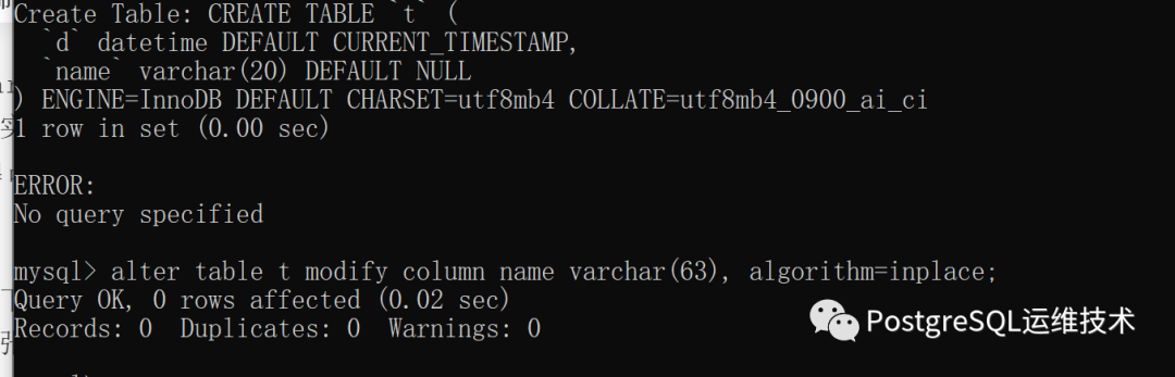 mysql online ddl更改varchar长度的锁表情况_mysql online ddl 修改字段长度-CSDN博客