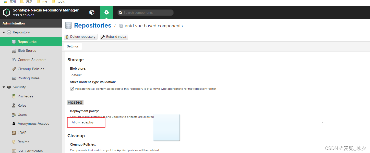 nexus私服npm包踩坑记录_npm publish 400 bad request - put - repository doe-CSDN博客