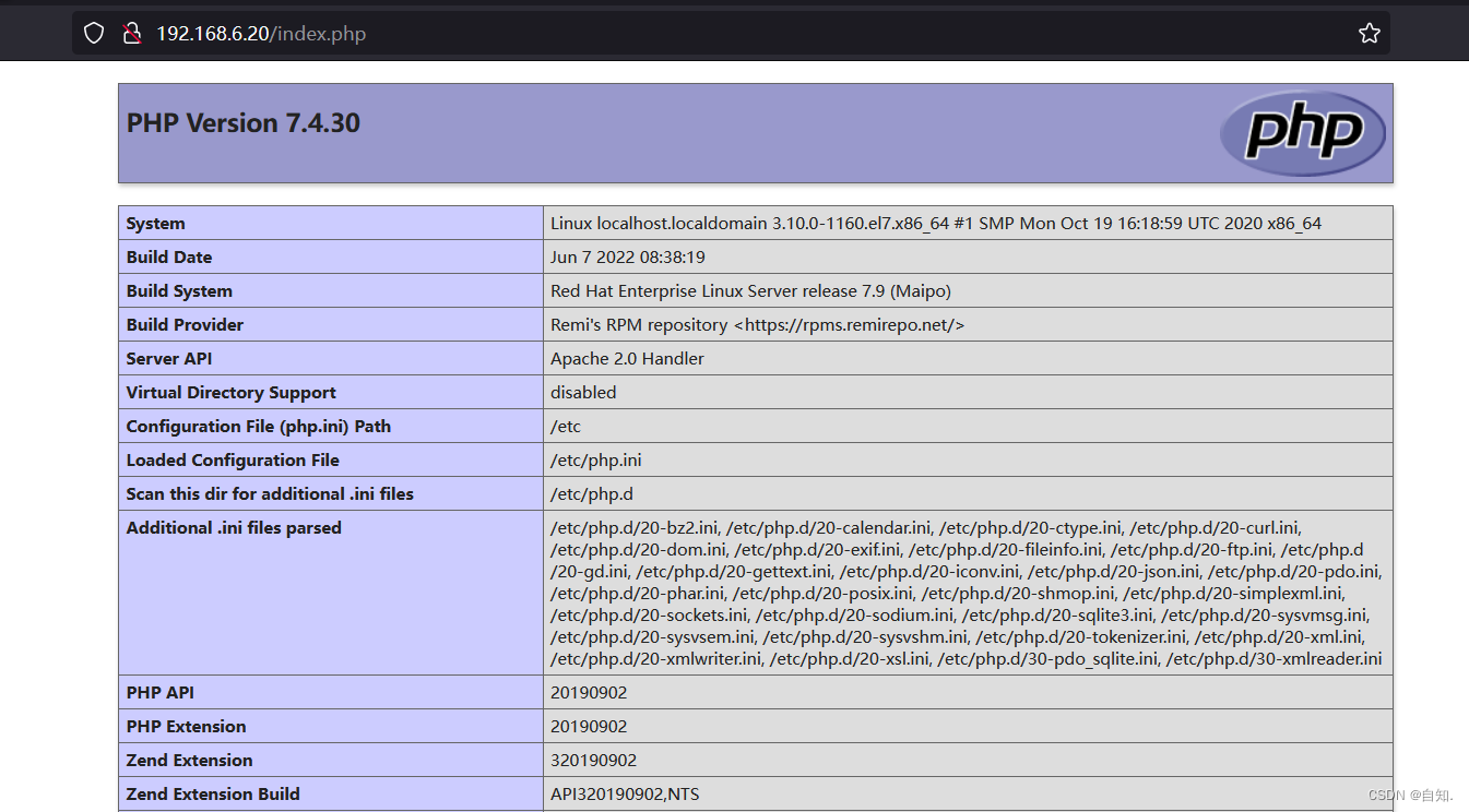 CentOS7配置apache2.4解析php7.4(7.x)，apache的module文件夹中没有libphp7.so，导致无法解析-CSDN博客