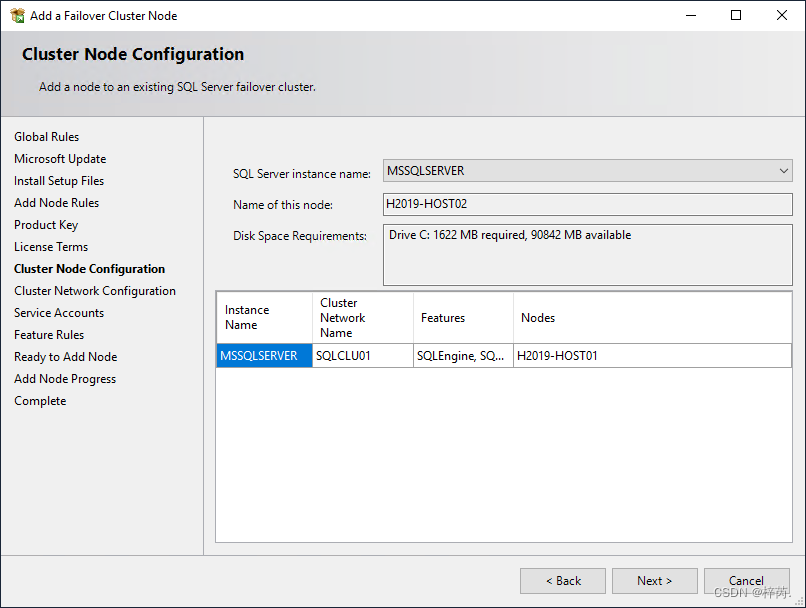 添加sql Server 2019 群集节点02sqlserver2019 集群添加节点 Csdn博客 