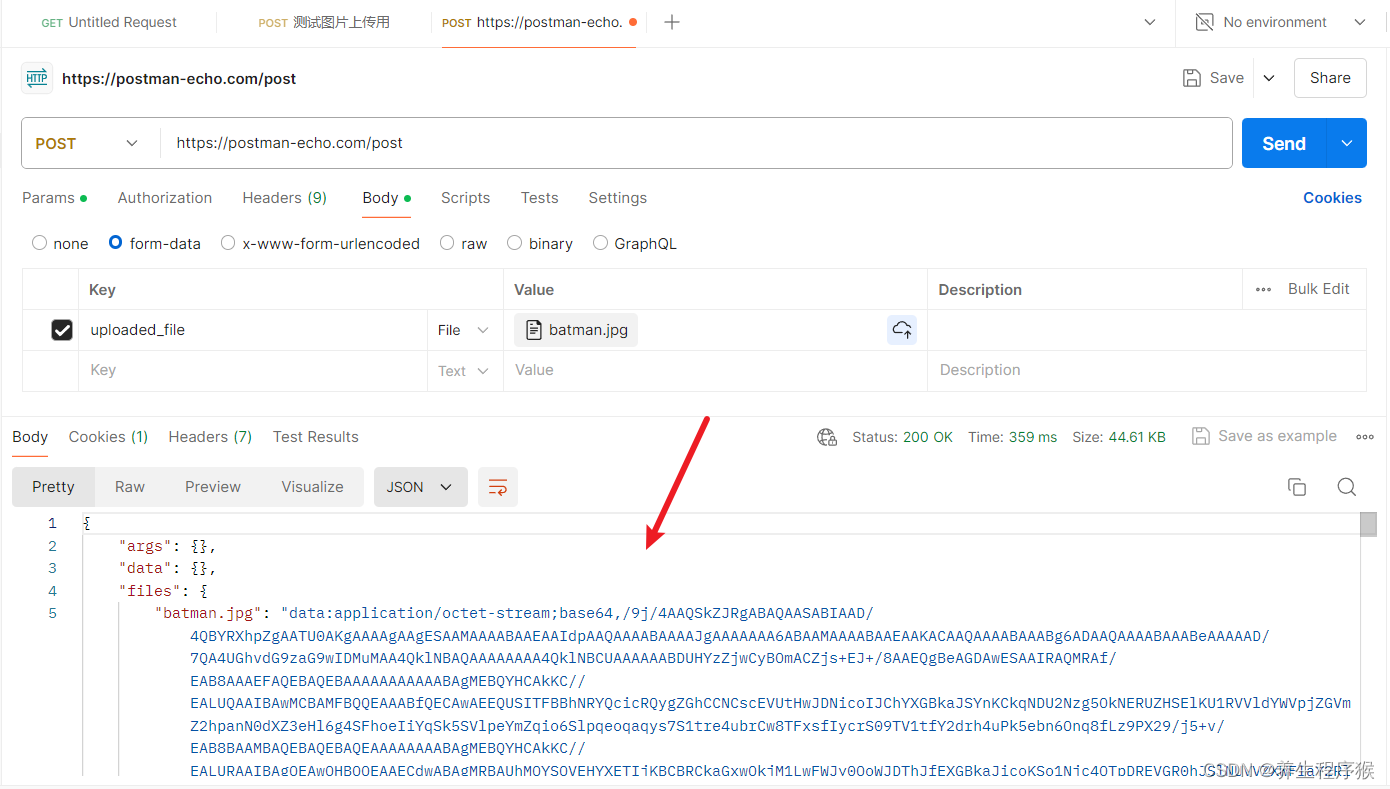测试图片上传功能，使用postman提供的url_postman如何上传图片-CSDN博客