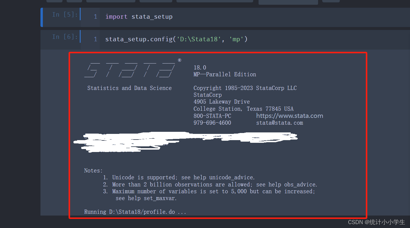 Jupyter Notebook中调用pystata_jupyter notebook关联stata-CSDN博客