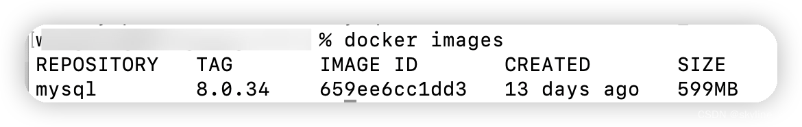 Mac下docker安装MySQL8.0.34_docker mysql 8.0.34-CSDN博客