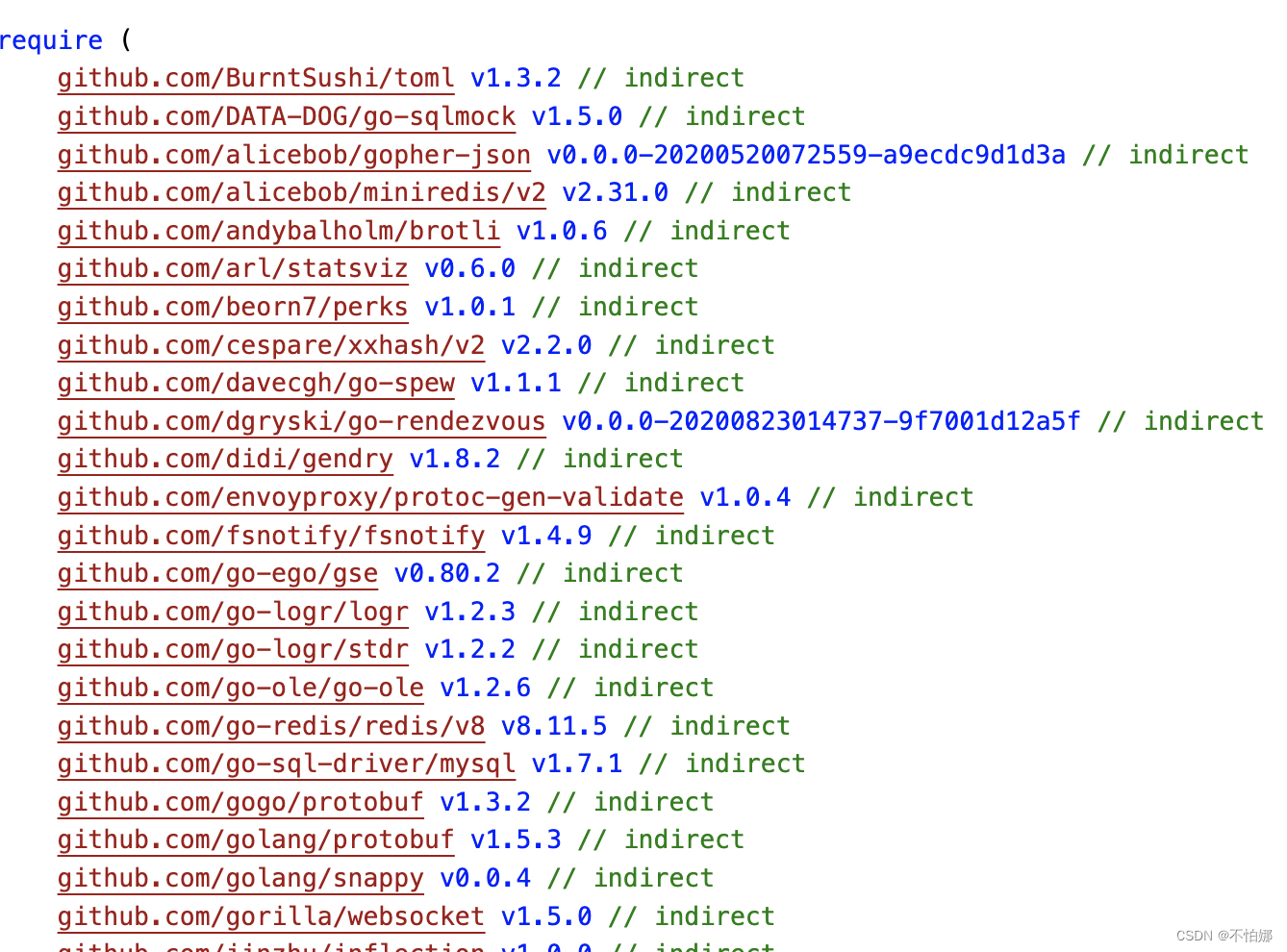 【golang学习之旅】go mod tidy_golang tidy-CSDN博客