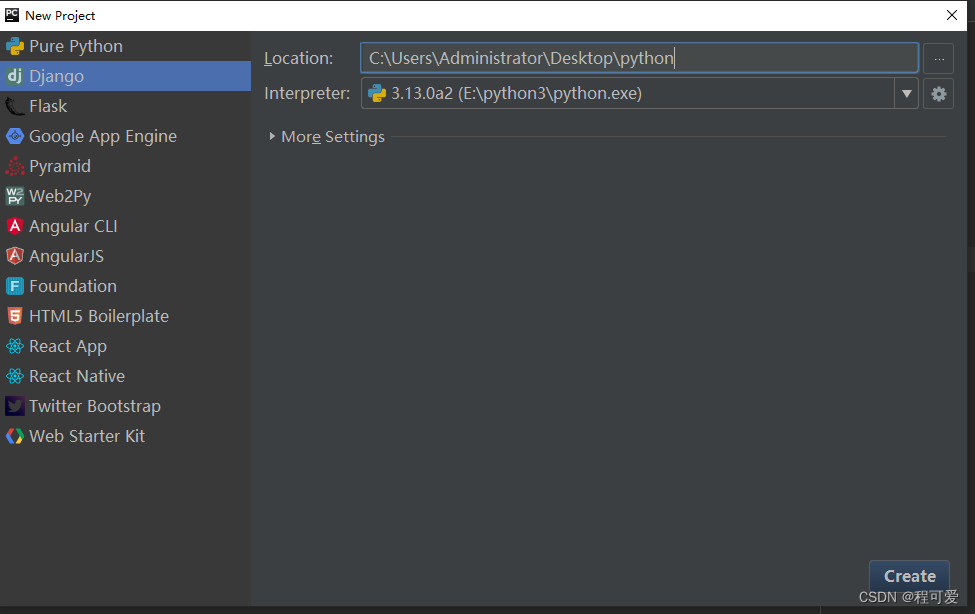 利用Django搭建python web项目（简单登录）_python django搭建web项目-CSDN博客
