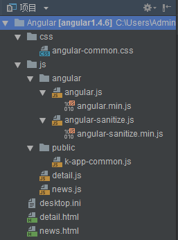 Angular1.4.6框架简单读取数据库信息并渲染完成news新闻文章列表以及detail详情页功能（小试牛刀）_angular获取css渲染完成事件-CSDN博客