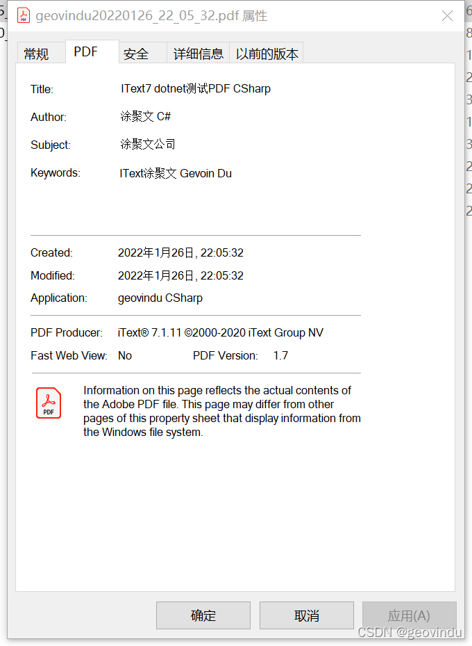 CSharp: itext7.* create pdf file_new writerproperties().setstandardencryption-CSDN博客