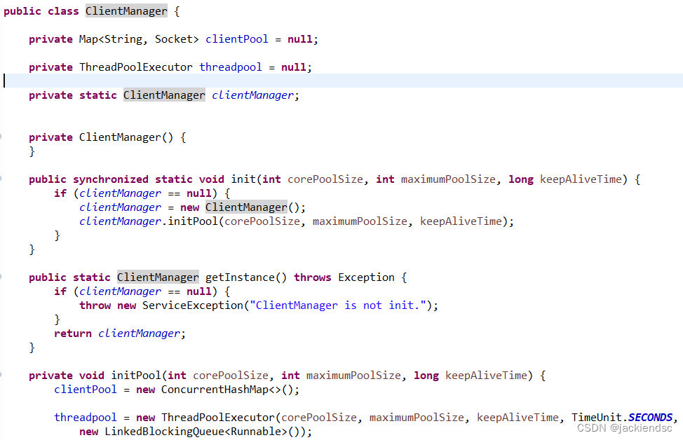 Java Socket服务端客户端例程_java socket客户端服务器端-CSDN博客