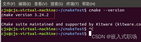 【CMake】第1篇 了解 CMake 构建源码输出 Hello world（初学者必备）_cmake源码-CSDN博客