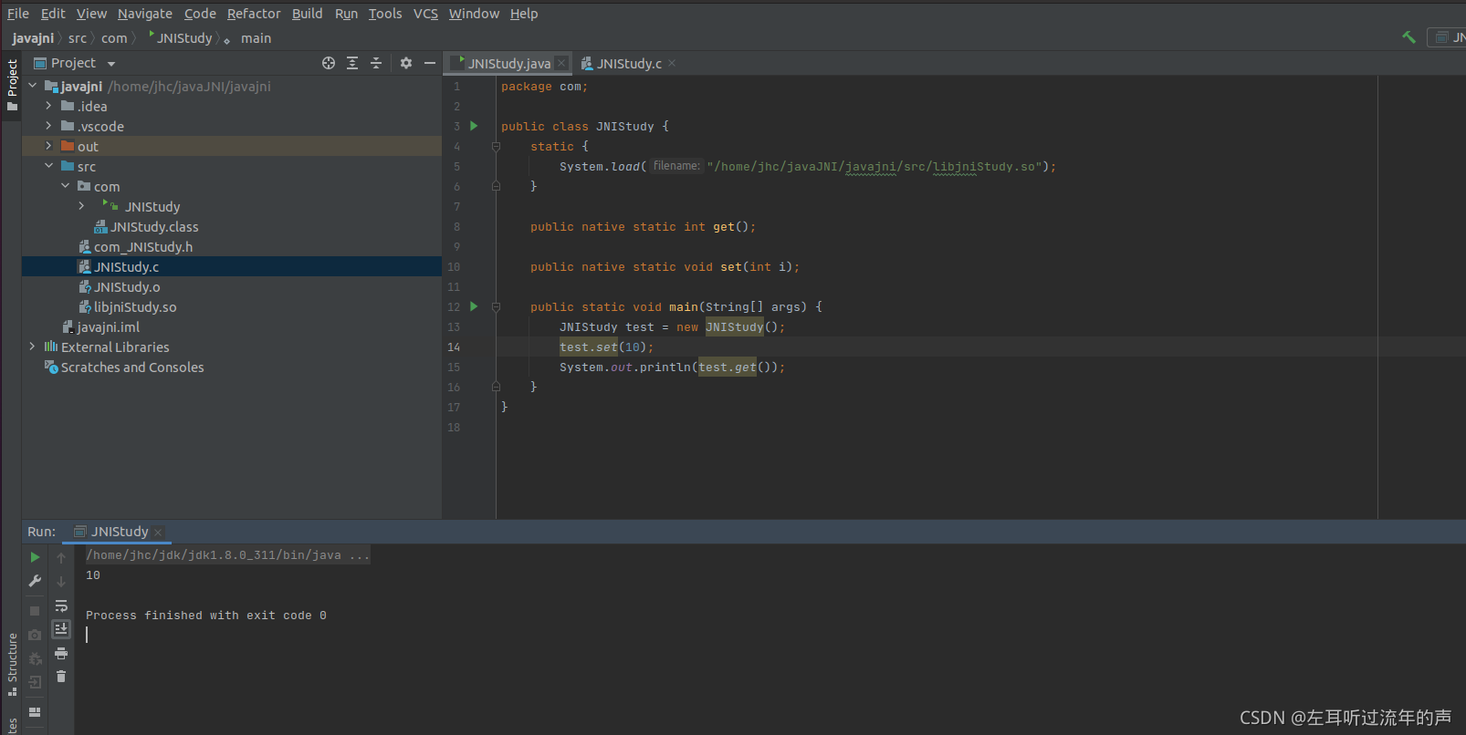 Java基础之Linux下Java JNI使用Demo_linux jni java demo-CSDN博客