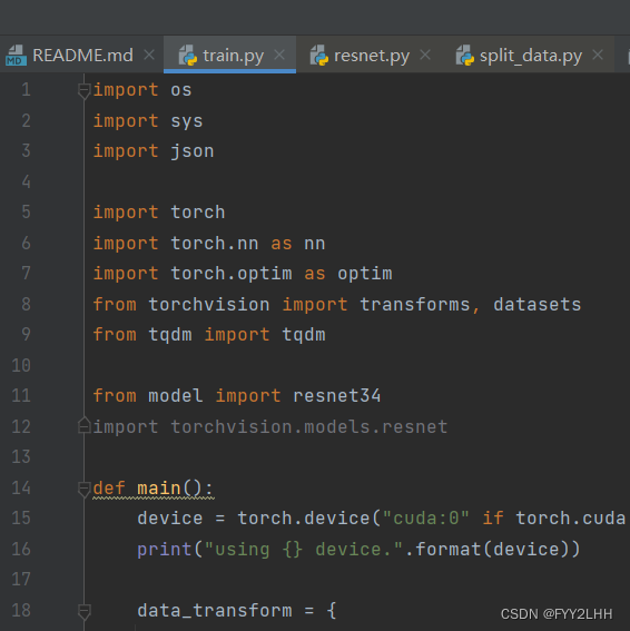 残差网络resnet复现过程中的细节（全过程复现resnet实现图像分类）【pytorch环境】_resnet34-b627a593.pth-CSDN博客