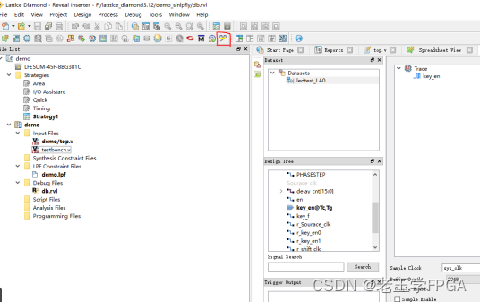 Lattice FPGA 开发工具Diamond使用流程总结——仿真+debug_diamond如何仿真波形图-CSDN博客