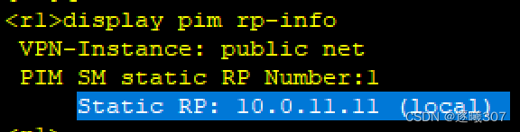 【IP组播】PIM-SM的RP、RPF校验_pim rp-CSDN博客