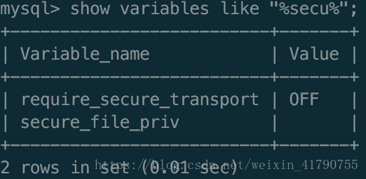Mac MySQL 8.0.12 --secure-file-priv问题解决方案 数据导入导出相关设置 ERROR 1290 (HY000）_mac mysql 1209-CSDN博客