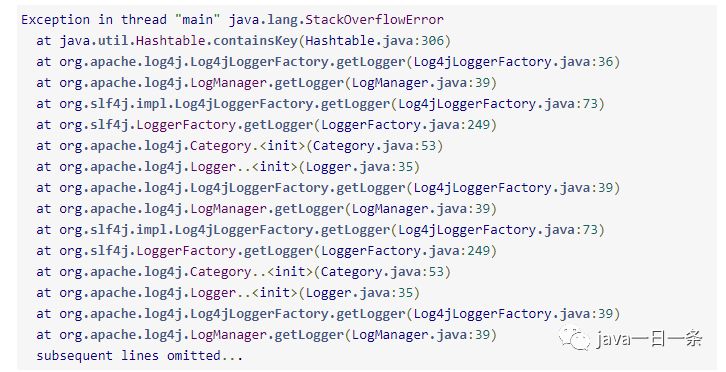 log4j-over-slf4j与slf4j-log4j12共存stack overflow异常分析-CSDN博客